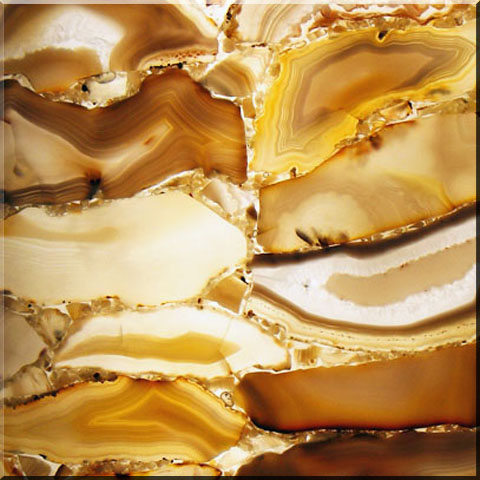 Banded Agate Tile (40 x 40 cm)
