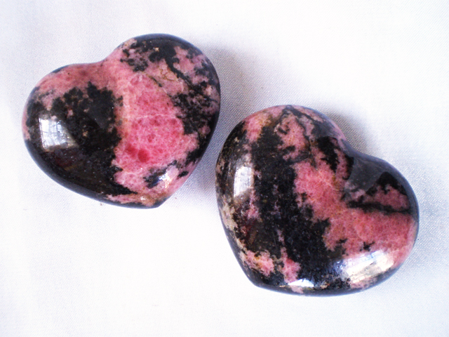 Rhodonite Decorative Heart